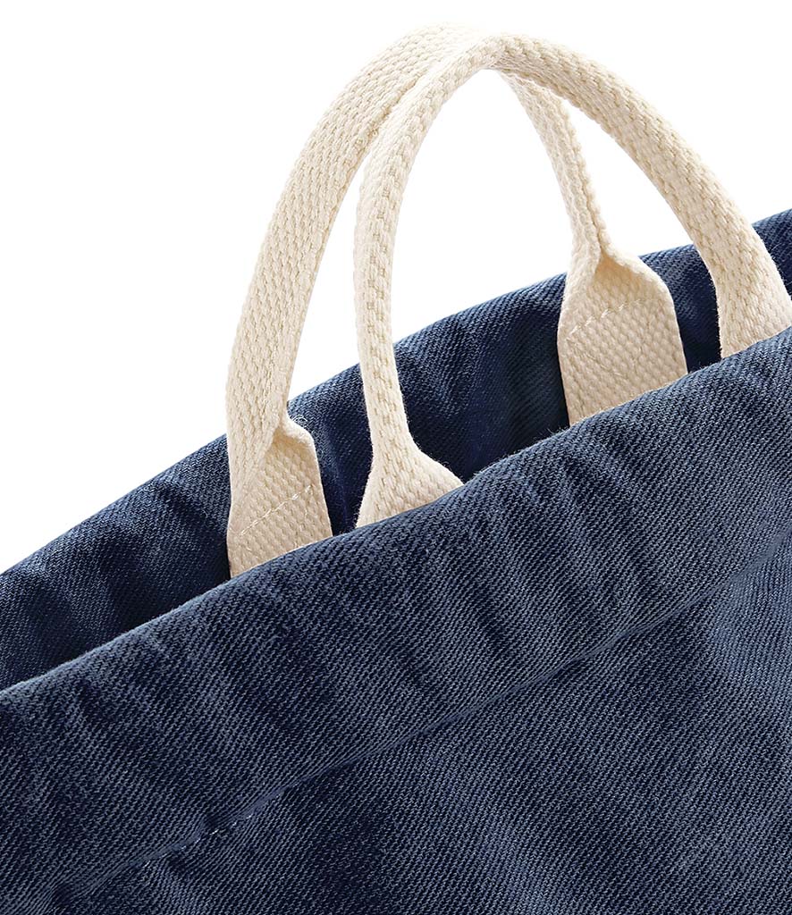 Personalised Cotton Denim Drawstring Bag – Mimi & Thomas
